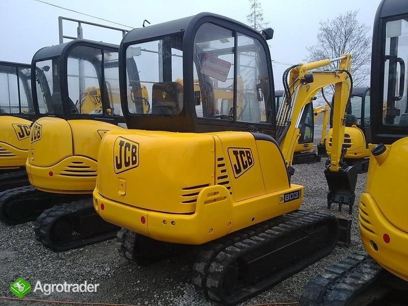JCB 803 Plus 2005 rok 3t *** mini koparka Kłaj • Agrotrader.pl